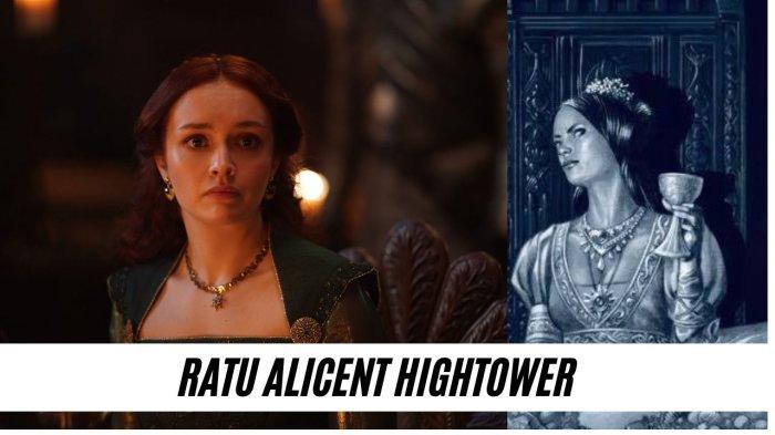 Alicent Hightower yang Menjelma Jadi Ratu di House Of The Dragon (Spoiler dari Dance With Dragon ...