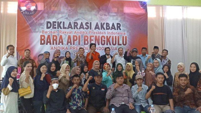 Relawan Bara Api Bengkulu Deklarasi Jenderal Andika Perkasa Maju Capres 2024 - Tribunbengkulu.com