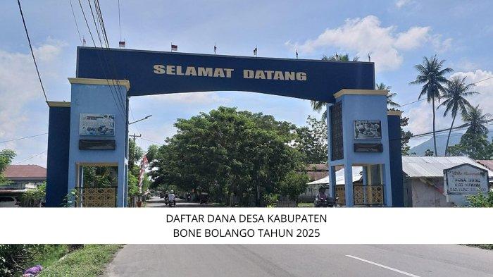 13 Desa dengan Anggaran Dana Desa Terbesar di Kabupaten Bone Bolango Gorontalo Tahun 2025 ...