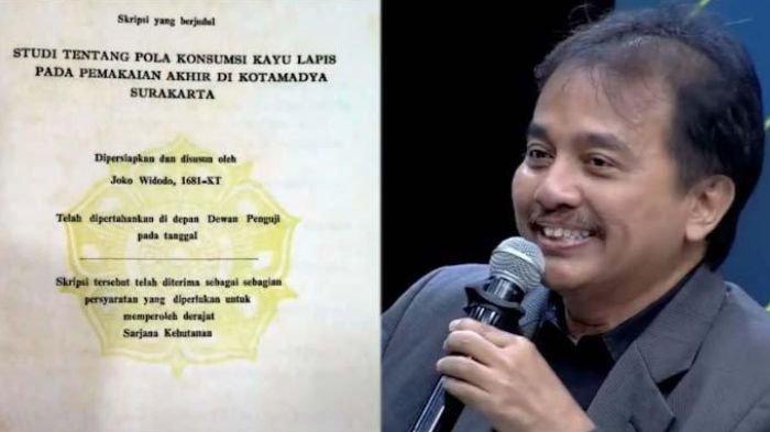Roy Suryo Ungkap Kejanggalan di Skripsi Jokowi, Tak Ada Lembar Penguji: Tidak Mungkin Lulus ...