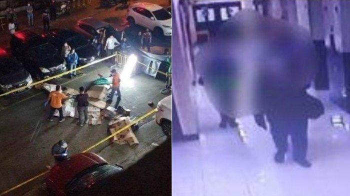 Detik-detik Satu Keluarga Tewas di Apartemen Terekam CCTV, Turun dari Mobil-Naik Lantai 21 ...