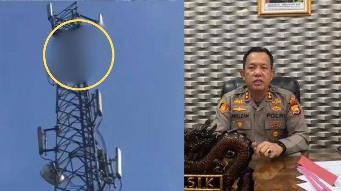Selidik Motif Pria di Lebong Bengkulu Tewas Loncat dari Tower BTS 100 Meter - Tribunbengkulu.com