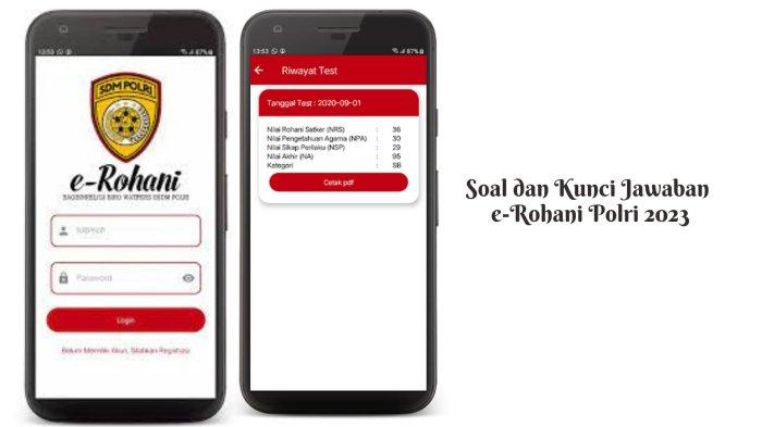 UPDATE, Soal dan Kunci Jawaban e-Rohani Polri 2023 untuk Pengetahuan ...