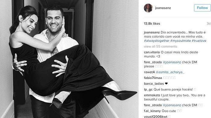 Surat Cinta Dani Alves untuk Sang Mantan Istri, Joana Sanz Setelah Kasus Asusila Menjerat Alves ...