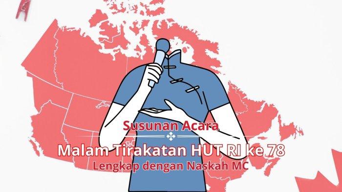 Susunan Acara Malam Tirakatan HUT RI ke 78, 17 Agustus 2023, Lengkap dengan Contoh Naskah MC ...