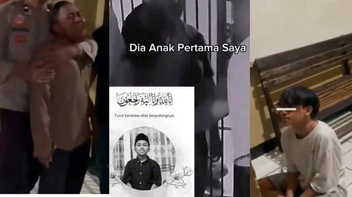 Tangis Pilu Ayah di Dompu Temu Pelaku Lempar Batu pada Anaknya Hingga Tewas, Dia Anak Pertama ...