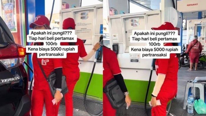 Bantahan Pengawas SPBU di Bali Viral Pasang Tarif Biaya Admin Rp 5 Ribu ...
