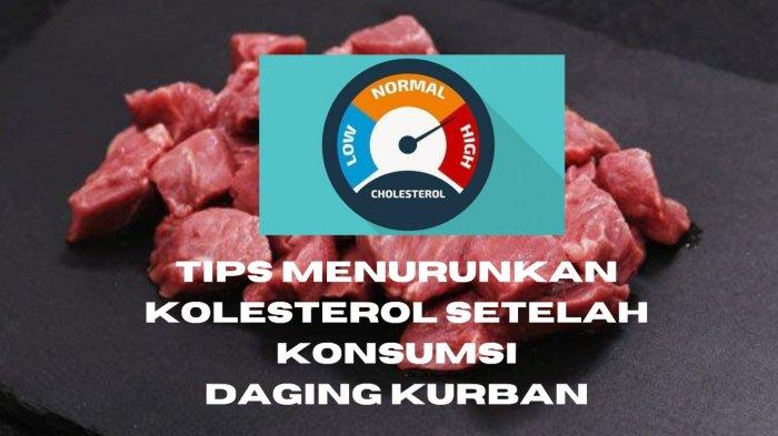 6 Tips Menurunkan Kadar Kolesterol Usai Mengkonsumsi Daging Kurban ...