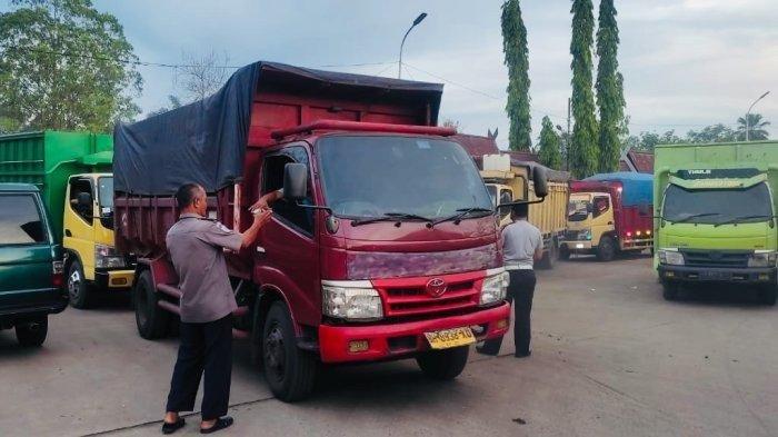 Sopir Truk Batu Bara Mengeluh Maraknya Pungli di Sepanjang Jalan Lintas Jambi - Tribunbengkulu.com