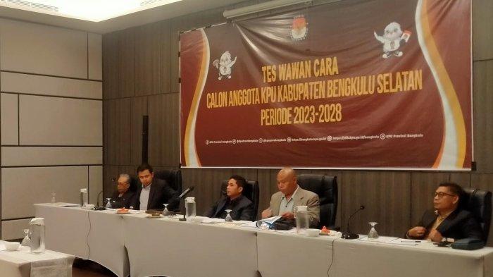 Menuju 10 Besar Calon Komisioner KPU Bengkulu Selatan, Tinggal Menghitung Hari - Tribunbengkulu.com