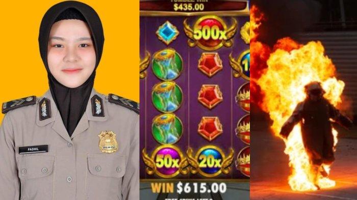 Alasan Briptu Fadhilatun Nikmah Bakar Suami Polisi, Ternyata Briptu Rian Wicaksono Sering Main ...