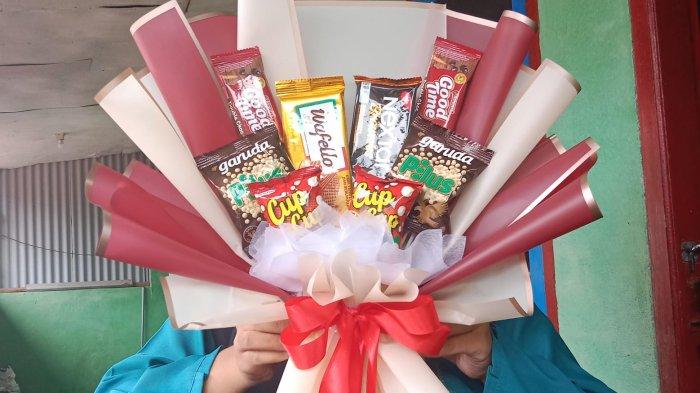 Cara Membuat Buket Snack Bujet Rp 20 Ribu, SImpel dan Murah ...