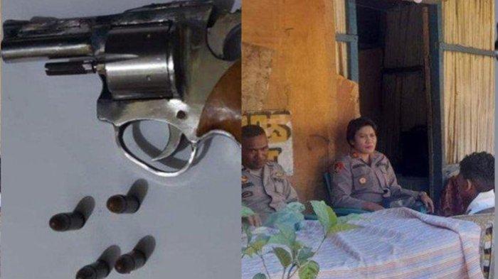 Geger! Siswa SD di Kupang Bawa Senpi Rakitan Jenis Revolver ke Sekolah ...