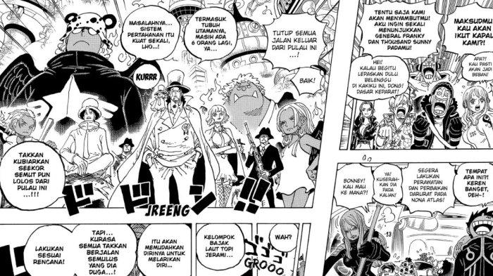 Link Baca Manga One Piece 1070 Versi Resmi, Vegapunk Kabur Dari Egghead ...
