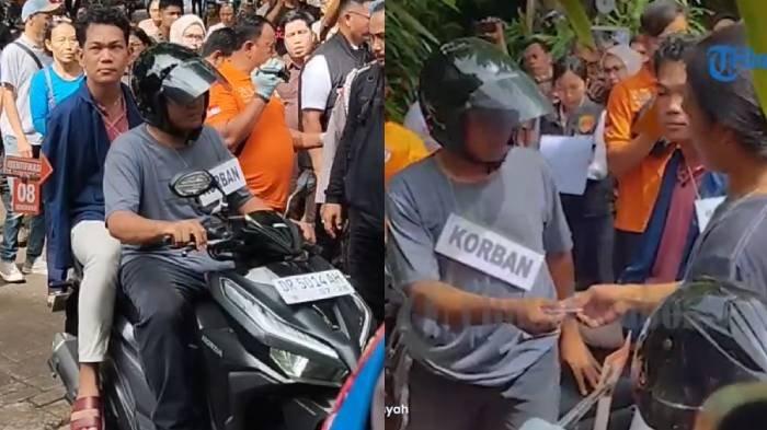 Agus Buntung Jalani Rekonstruksi Kasus Pelecehan, Korban Diselamatkan Sosok Ini Saat di Homestay ...