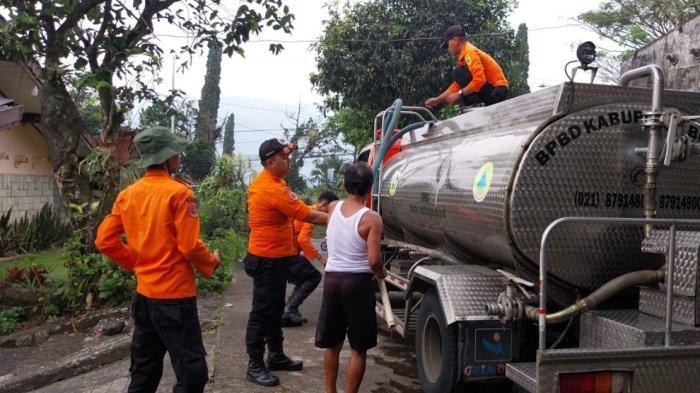 4 Kecamatan di Kabupaten Bogor Krisis Air Bersih, BPBD Suplai Ribuan Liter Air di Sejumlah Titik ...