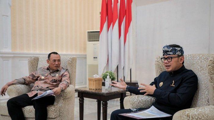 Bima Arya Terima Kunjungan Wali Kota Cilegon Di Balai Kota Bahas