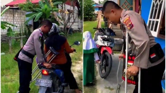 Kisah Brigpol Zulfikar, Lumpuh Usai Kecelakaan Sepeda Motor, Kuat ...