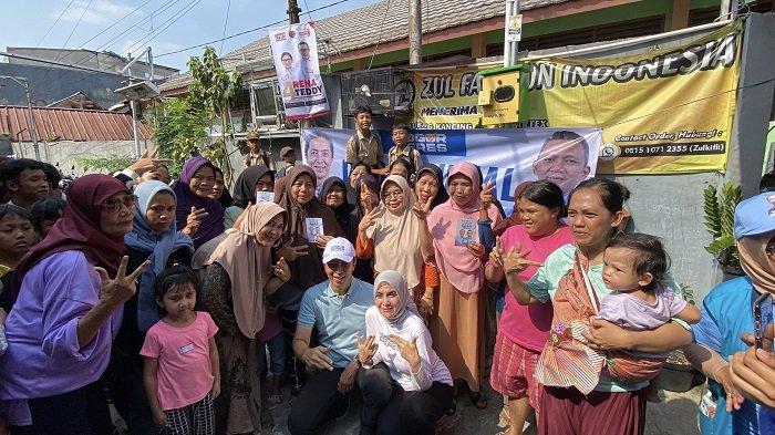 Bertemu Dedie Rachim saat Kampanye, Emak-Emak di Gang Karet Bogor ...