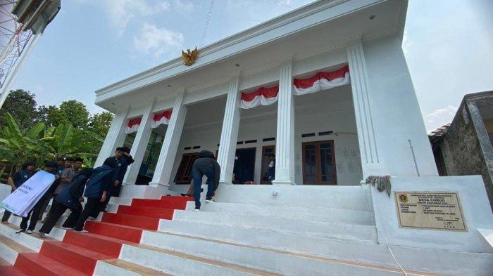 Keren! Bangunan Kantor Desa di Jasinga Bogor Ini Mirip Istana Merdeka ...