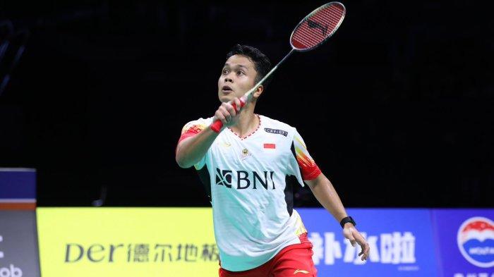 Anthony Ginting Akui Tak Bisa Keluar dari Tekanan Saat Kalah dari Shi Yu Qi di Final Thomas Cup ...
