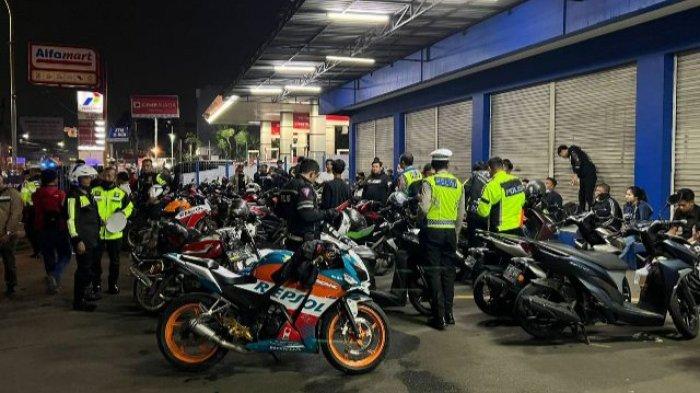 Pakai Knalpot Brong, Sebanyak 40 Motor di Kota Bogor Diamankan Polisi - Tribunnewsbogor.com