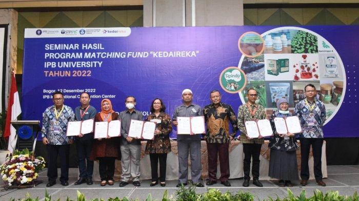 IPB University Gelar Seminar Hasil Program Matching Fund Kedai Reka ...