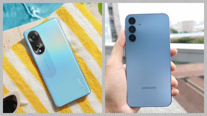Harga HP Oppo A98 5G dan Samsung Galaxy A15 5G Selisih Rp400 Ribuan ...