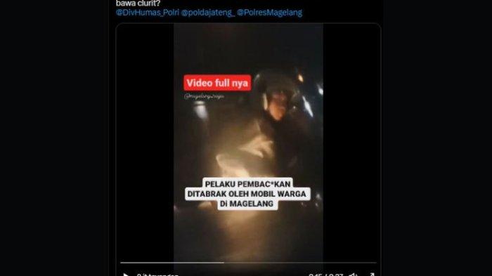 Viral! Aksi Heroik Pengemudi Mobil Kejar dan Tabrak Pemotor Bercelurit, Begini Nasibnya Sekarang ...