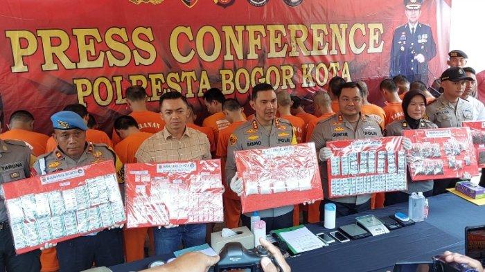 Polresta Bogor Kota Bekuk 23 Tersangka Kasus Narkoba, 2 Orang Residivis Balik Lagi ke Bui ...