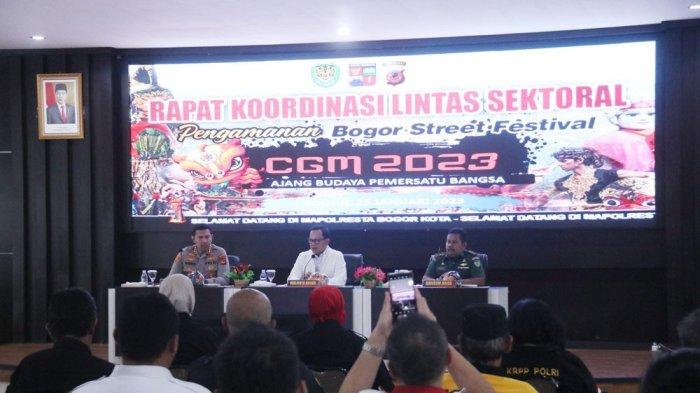 Polresta Bogor Kota Gelar Rakor Pengamanan Bogor Street Festival CGM ...