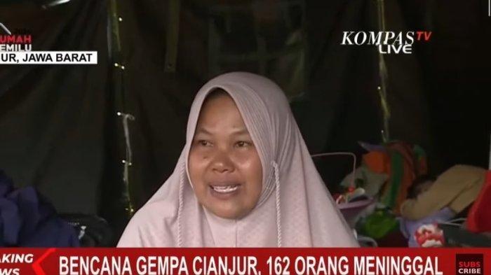 Cerita Siti Rohmah Saat Rumahnya Hancur Imbas Gempa, Anaknya Nangis ...
