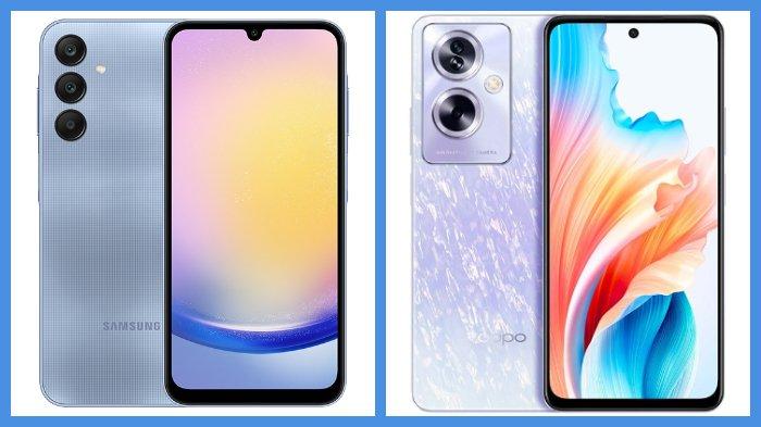Intip Spesifikasi dan Harga HP Samsung Galaxy A25 5G dan Oppo A79 5G ...