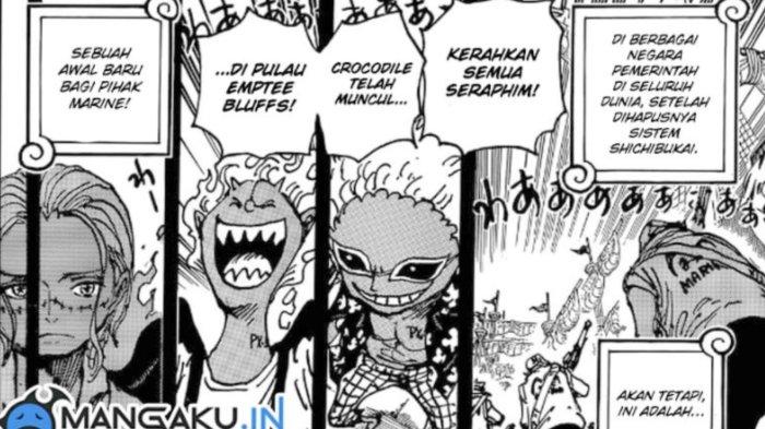 Fakta Manga One Piece 1086, Kemunculan 3 Seraphim di Mary Geoise, Hanya ...