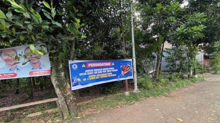 PDAM Tirta Pakuan Pasang Spanduk Peringatan di Wilayah Kesulitan Air ...