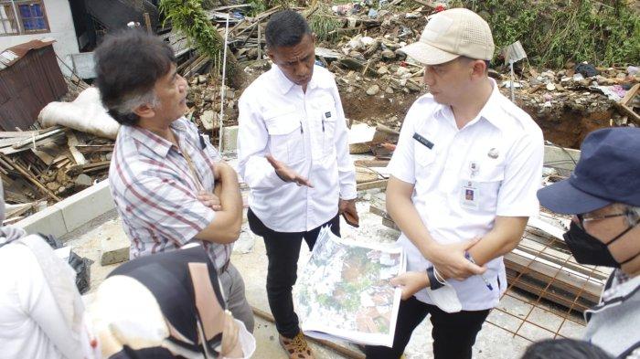 Datangi Lokasi Longsor di Gang Barjo Kota Bogor, Tim Ahli Geologi Siapkan Skema Penanganan ...