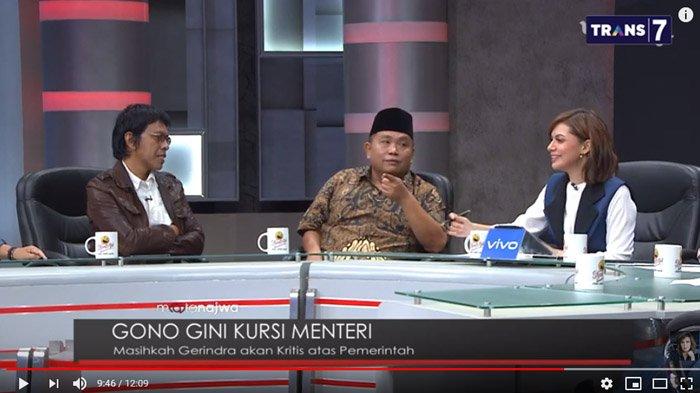 Tak Terima Adian dan Najwa Sebut Prabowo Pembantu Jokowi, Arief Poyuono ... Tak Terima Adian dan Najwa Sebut Prabowo Pembantu Jokowi, Arief Poyuono ...