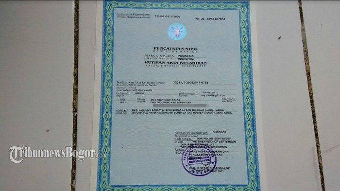 Cara Mengurus Akta Kelahiran Anak yang Baru Lahir, Sebaiknya Segera ...