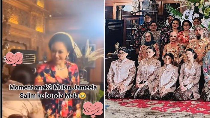 Sosok Anak Mulan Jameela Sigap Cium Tangan Maia Estianty di Siraman Al ...