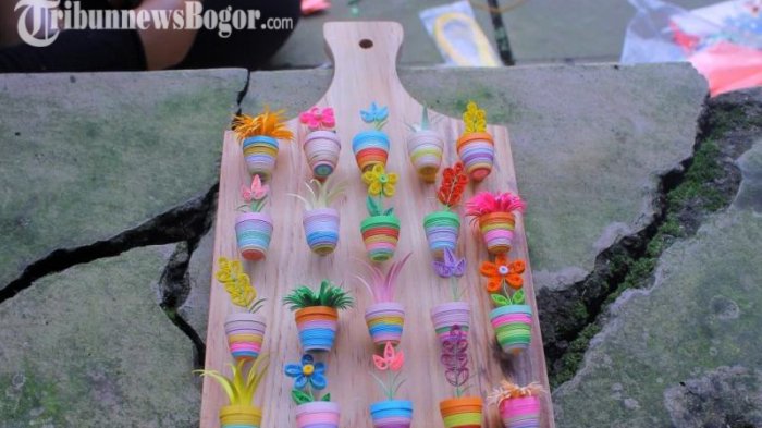 Unik ! Bunga Anggrek dari Kertas HVS Seperti Ini Cara Membuatnya ...