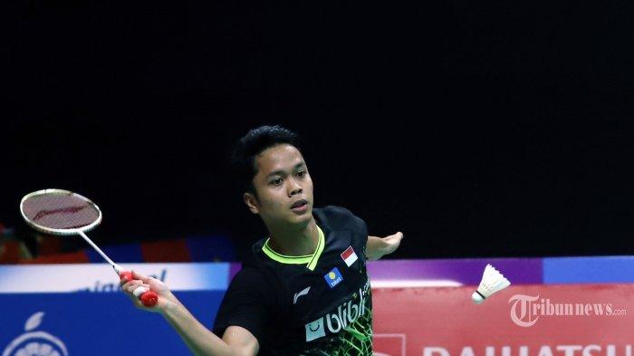 Berbekal Kampiun Kejuaraan Asia, Anthony Sinisuka Ginting Bidik Target Juara di Indonesia Open ...
