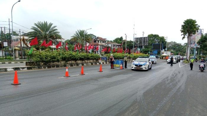 Sabtu Pagi, Arus Lalu Lintas di Simpang Gadog Bogor Macet, Rekayasa Lalu Lintas Diberlakukan ...