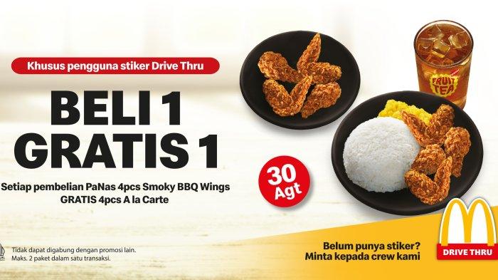 Promo McD Beli 1 Gratis 1, Hanya Berlaku 30 Agustus 2022 - Tribunnewsbogor.com