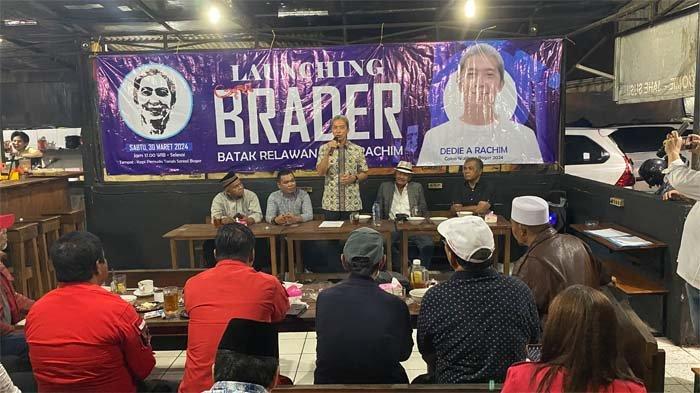 Masyarakat Batak di Kota Bogor Luncurkan Brader, Dukung Dedie Rachim ...