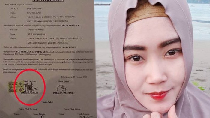 Tanda Tangan Bu Dendy Di Surat Damai Jadi Sorotan, Ini Bedanya dengan Punya Nylla Nylala ...