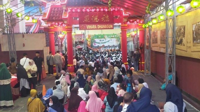 Junjung Toleransi Keberagaman, Vihara Dhanagun Bogor Gelar Buka Puasa Bersama 400 Anak Yatim ...