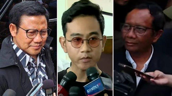 Beda Respon Gibran Rakabuming dan Cak Imin Soal Quick Count Pilpres 2024, Ekspresi Mahfud MD ...