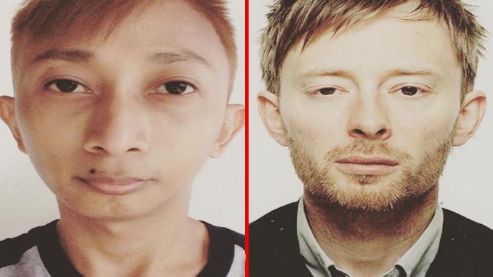 Ceking Unggah Foto Dirinya Bersanding Dengan Vokalis Radiohead, Netizen ...