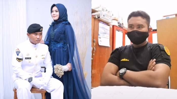 Kesedihan Istri Serda Pandu Yudha, Hampir Pingsan saat Tabur Bunga KRI ...
