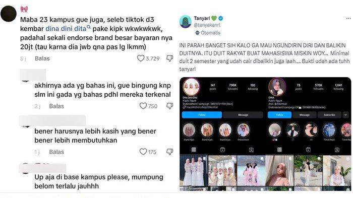 Profil Selebgram Kembar 3 Dituding Dapat Beasiswa KIP Kuliah, Padahal Tarif Sekali Endorse Rp20 ...